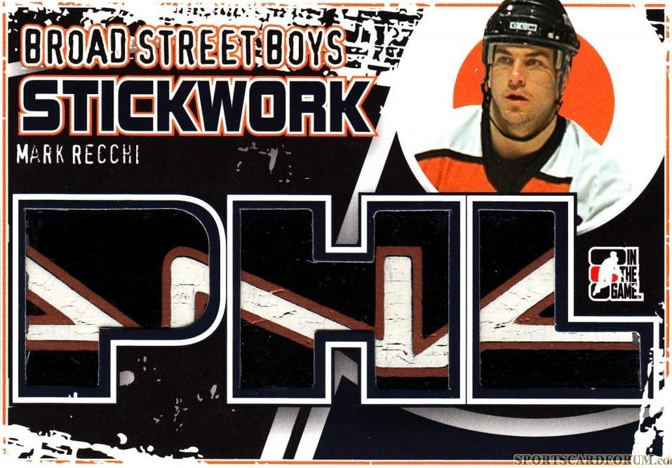 Stickwork Mark Recchi - Checklistcenter.com