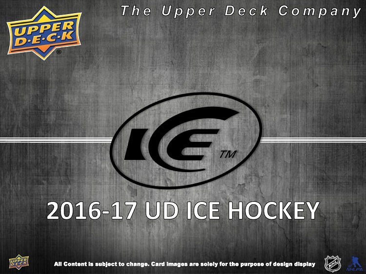 2016-17 Ice - Full Pack Odds Sheet - Checklistcenter.com