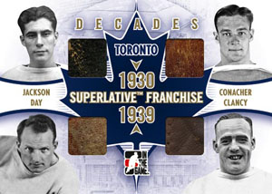 Decades Busher Jackson, Charlie Conacher, Hap Day, King Clancy ...
