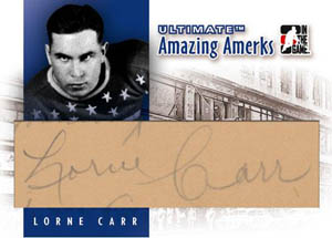 Amazing Amerks Lorne Carr - Checklistcenter.com