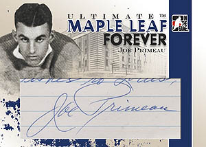 Maple Leaf Forever Joe Primeau - Checklistcenter.com