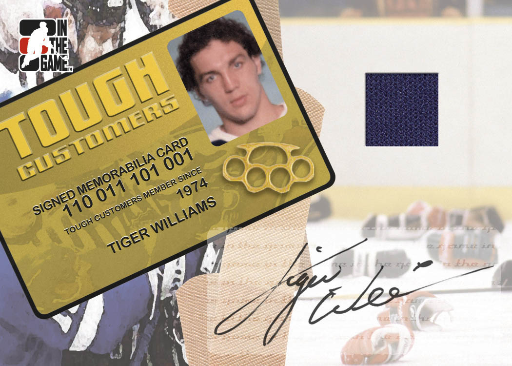 Signed Memorabilia Tiger Williams - Checklistcenter.com