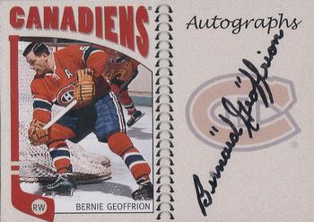 Autographs Bernie Geoffrion - Checklistcenter.com
