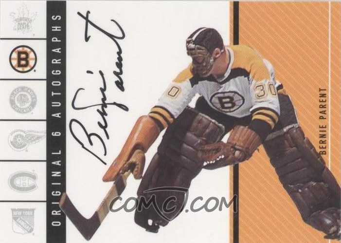 Autographs Bernie Parent - Checklistcenter.com