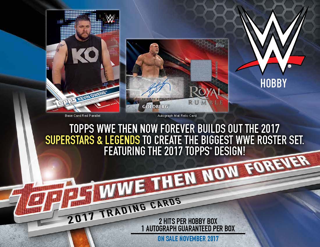 2017 Topps WWE Now Then Forever - Checklistcenter.com