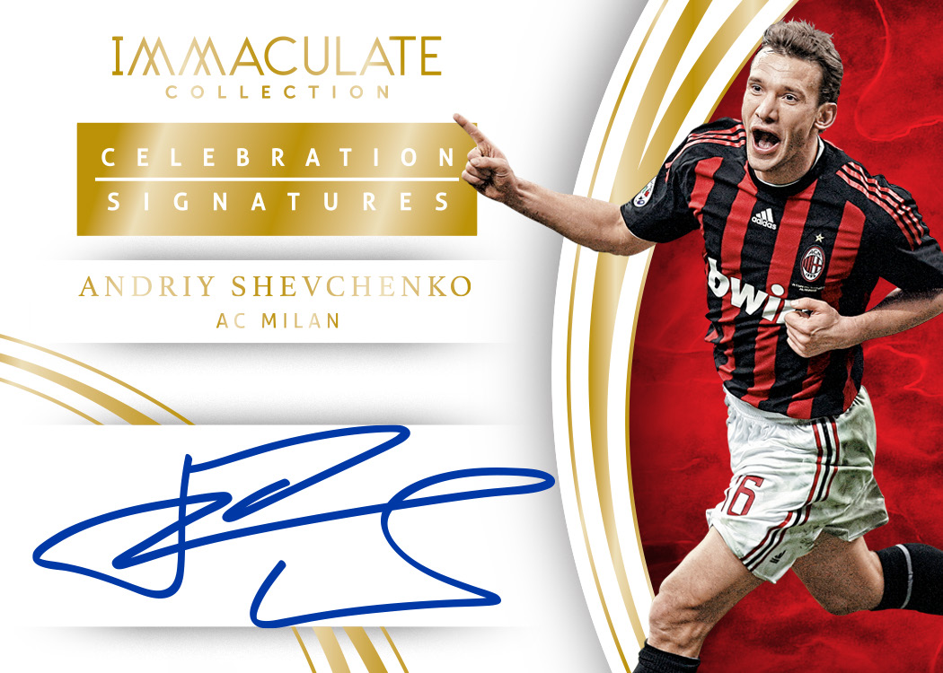 Celebration Signatures Andriy Shevchenko - Checklistcenter.com