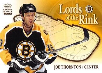 Lords of the Rink Joe Thornton - Checklistcenter.com