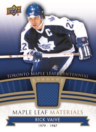 2017 Upper Deck Toronto Maple Leafs Centennial - Checklist ...