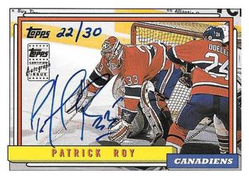 Patrick Roy Reprints Autographs - Checklistcenter.com