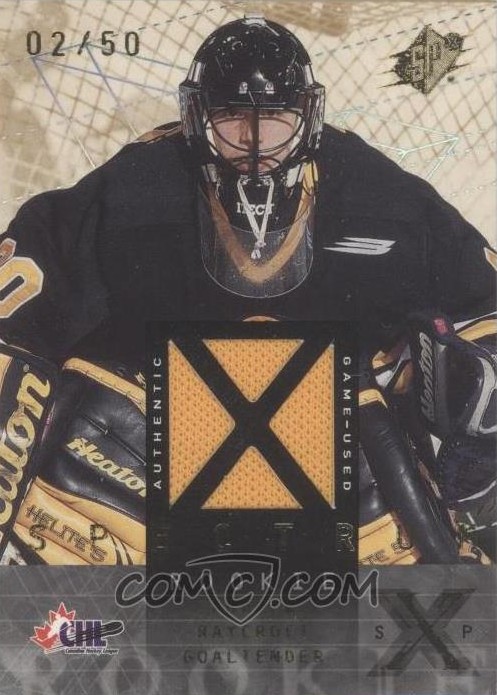 Rookie Jersey Spectrum Andrew Raycroft - Checklistcenter.com