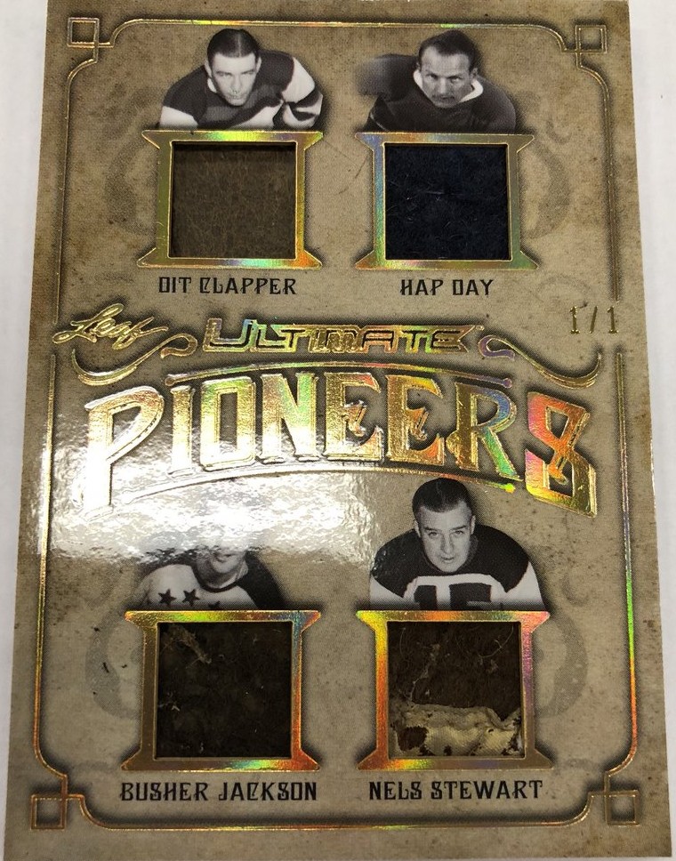 Ultimate Pioneers 4 Dit Clapper, Hap Day, Busher Jackson, Nels Stewart ...