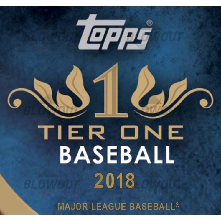 2018 Topps Tier One - Baseball Card Checklist - Checklistcenter.com
