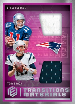 Transitions Materials Drew Bledsoe, Tom Brady - Checklistcenter.com