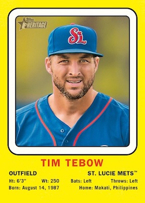 1969 Collector Cards Tim Tebow - Checklistcenter.com