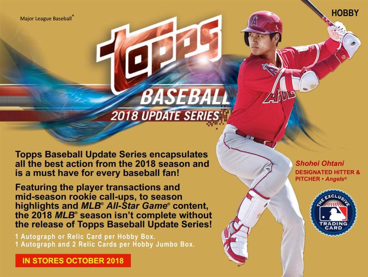 2018 Topps Update - Baseball Card Checklist - Checklistcenter.com