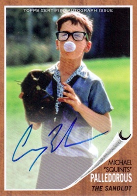 The Sandlot Auto Michael Squints Palledorous - Checklistcenter.com