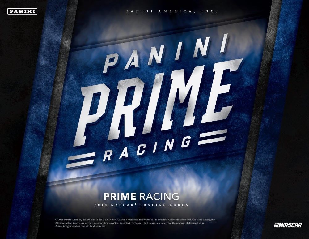2018 Panini Prime Racing - NASCAR Card Checklist - Checklistcenter.com