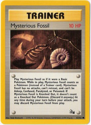 Generation 1 Fossil Set - Pokemon Card Checklist - Checklistcenter.com