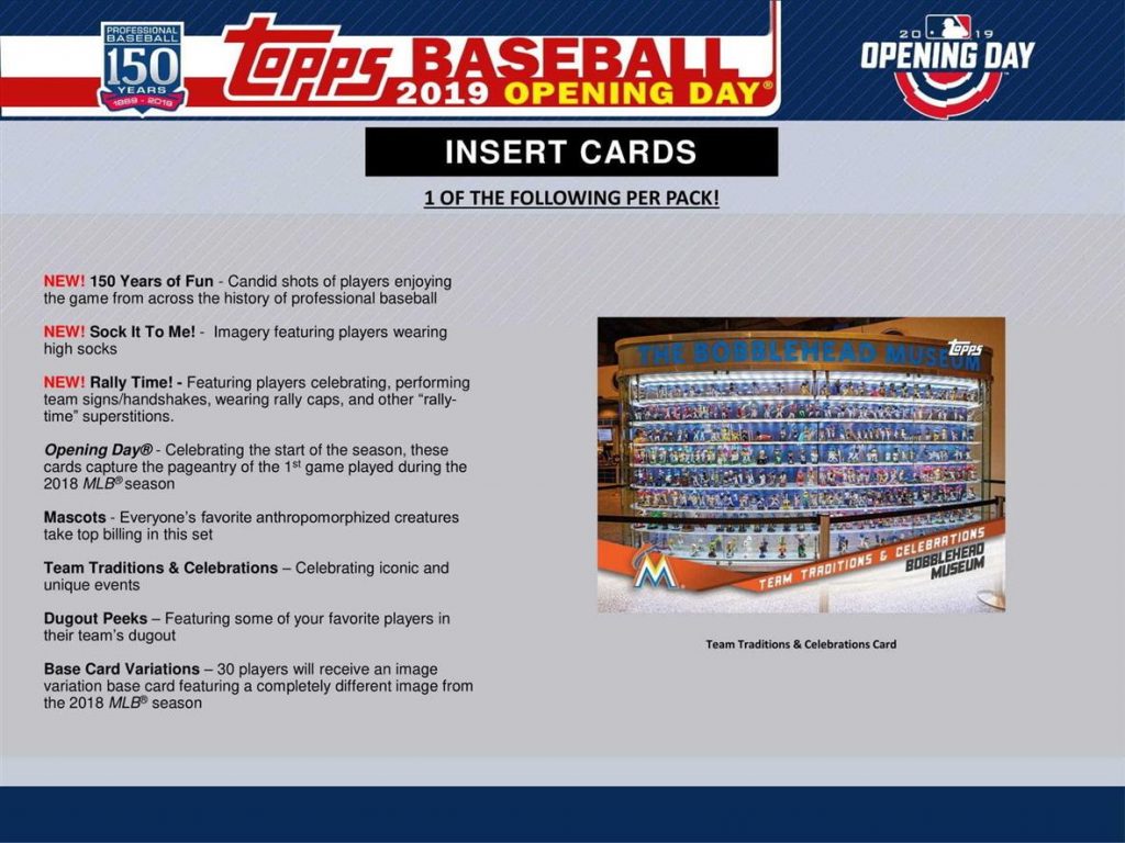 2019 Topps Opening Day - Baseball Card Checklist - Checklistcenter.com
