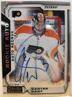 Rookie Autos Carter Hart - Checklistcenter.com