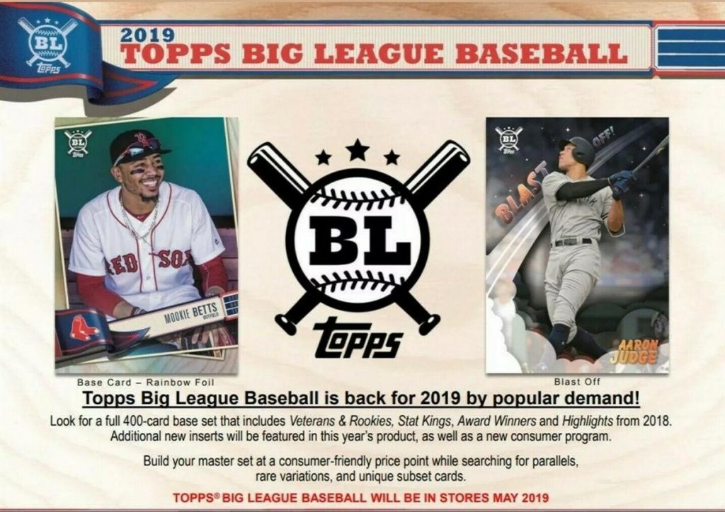 2019 Topps Big League - Baseball Card Checklist - Checklistcenter.com