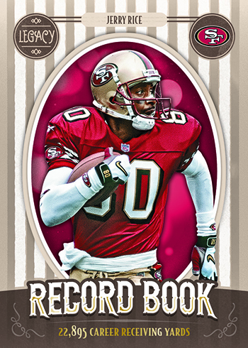 Record Book Jerry Rice - Checklistcenter.com