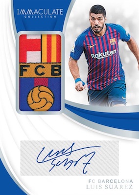 Patch Autographs Luis Suarez - Checklistcenter.com