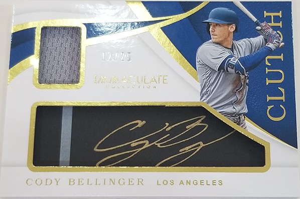 Clutch Auto Patch Cody Bellinger - Checklistcenter.com