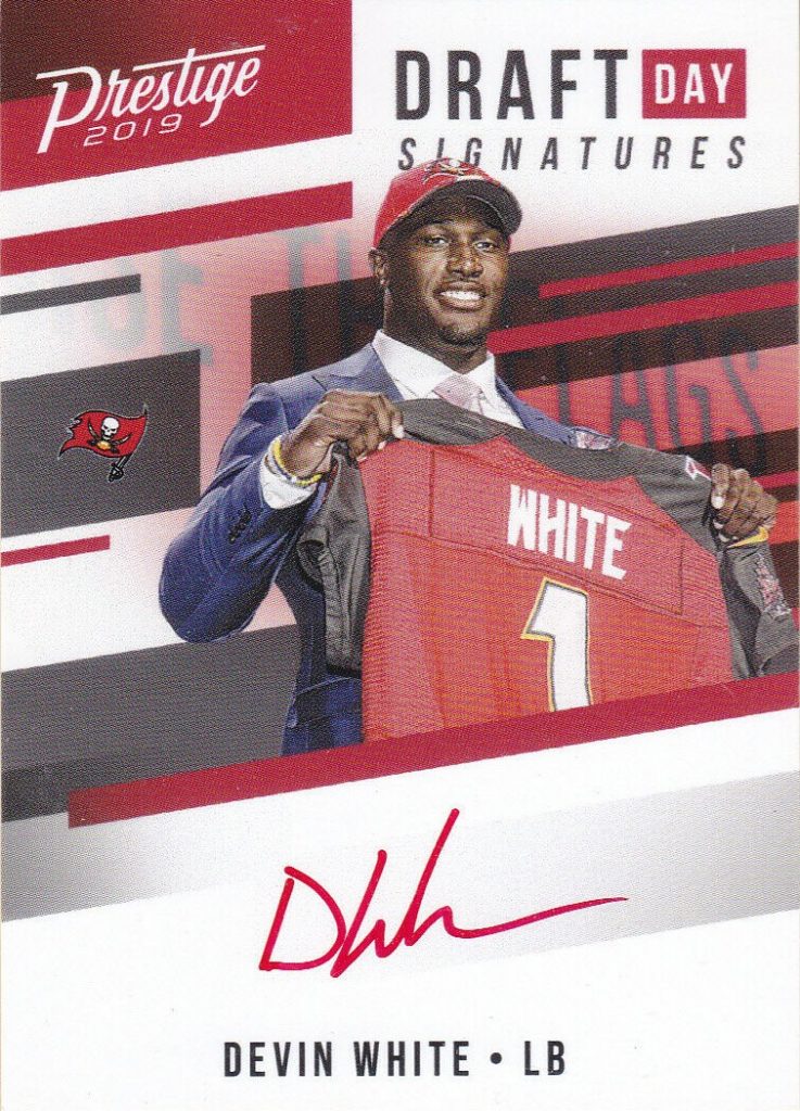 Draft Day Signatures Devin White - Checklistcenter.com