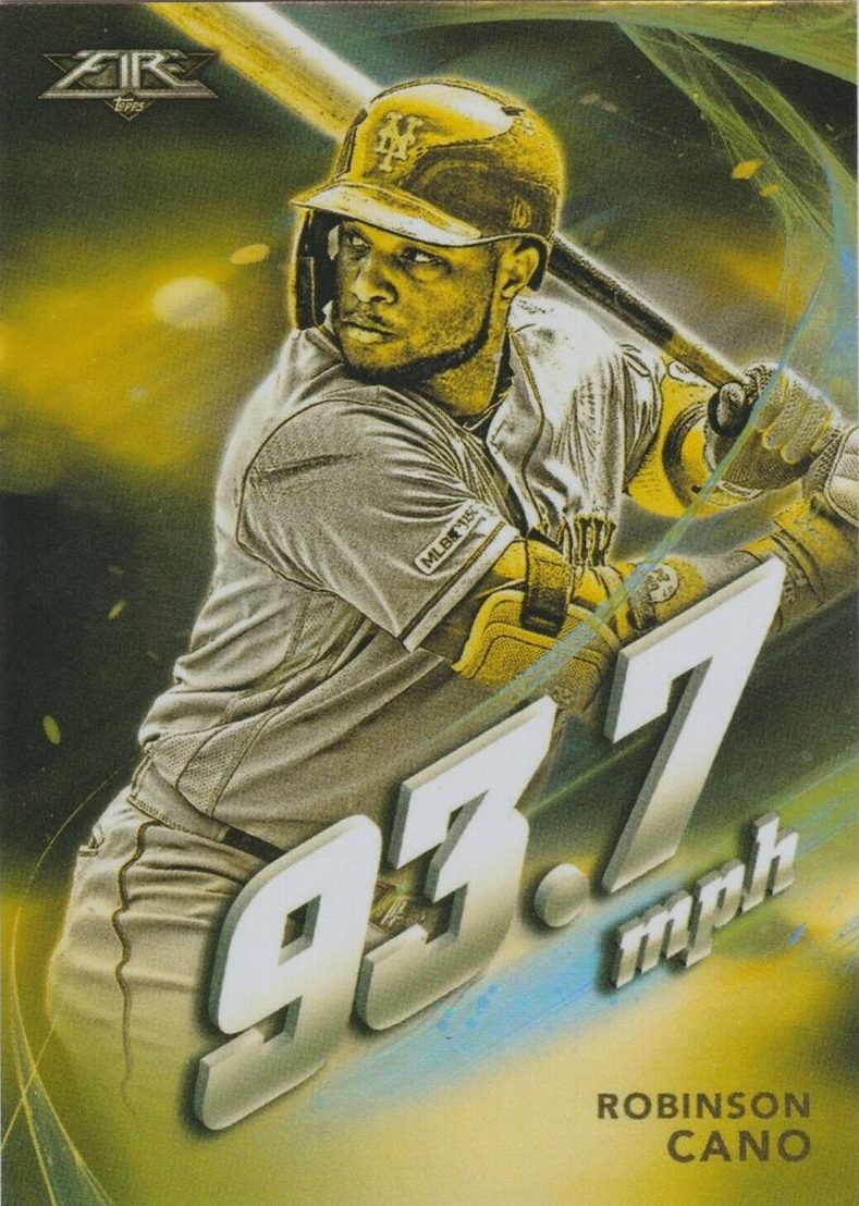 2019 Topps Fire - Baseball Card Checklist - Checklistcenter.com
