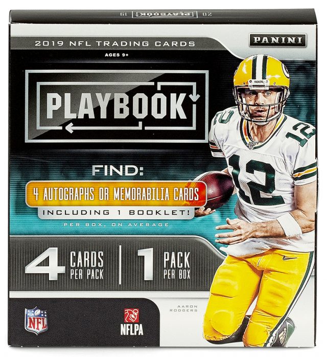 2019 Panini Playbook - Football Card Checklist