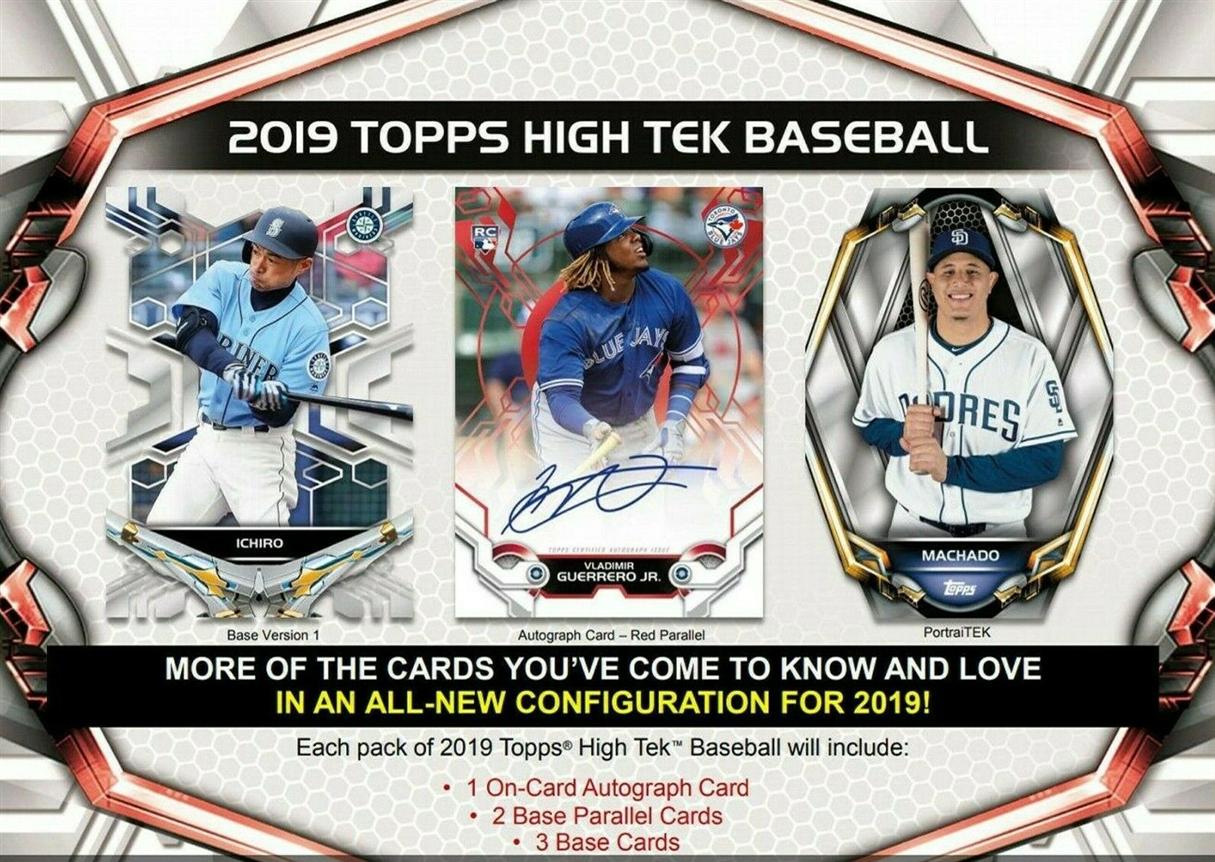 2019 Topps High Tek - Baseball Card Checklist - Checklistcenter.com