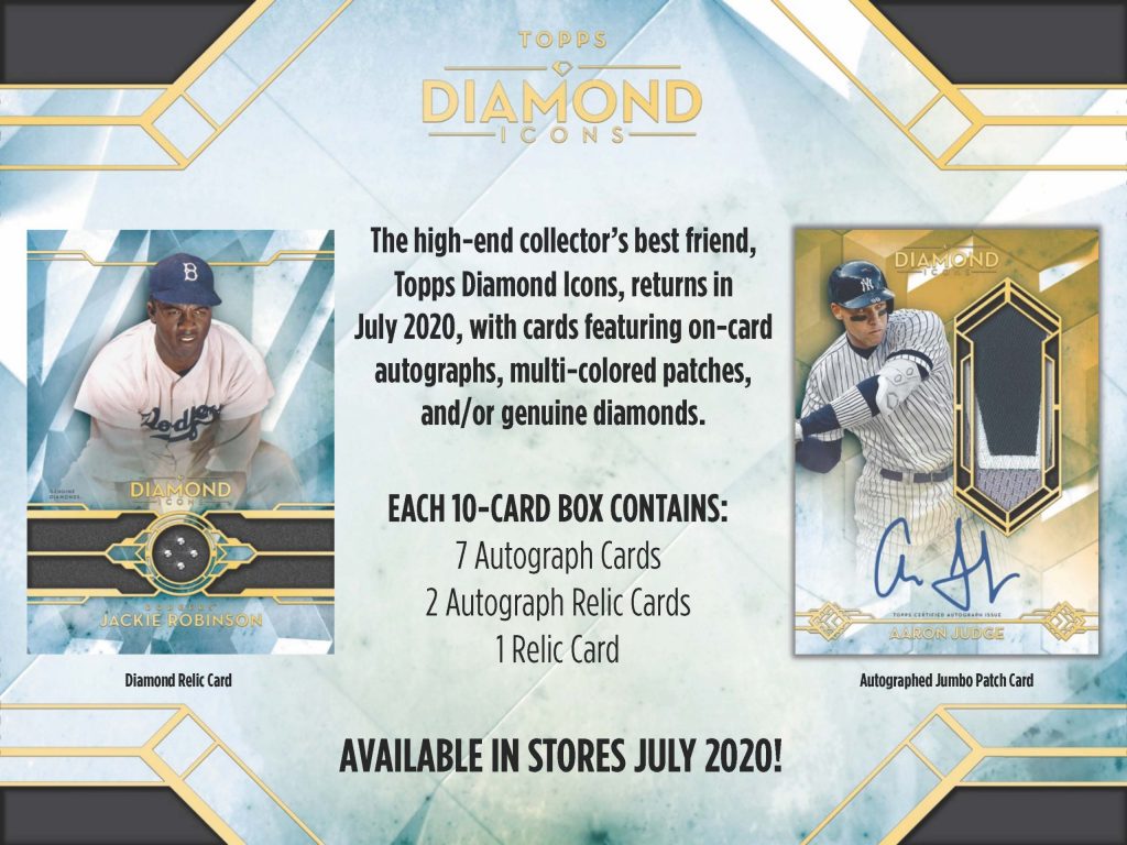 2020 Topps Diamond Icons - Baseball Card Checklist