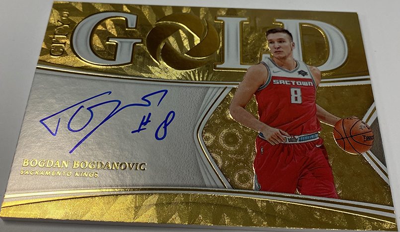 City of Gold Signature Bogdan Bogdanovic - Checklistcenter.com