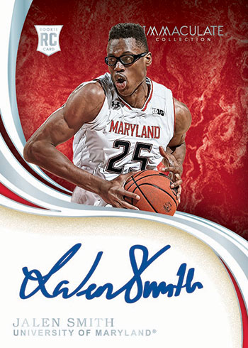 Rookie Auto Jalen Smith MOCK UP - Checklistcenter.com
