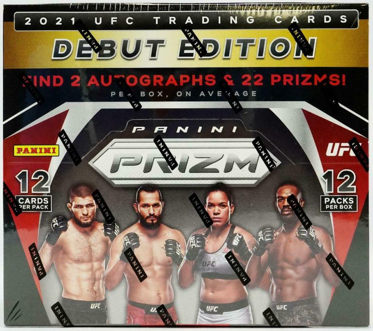 2021 Panini Select UFC - MMA Card Checklist - Checklistcenter.com