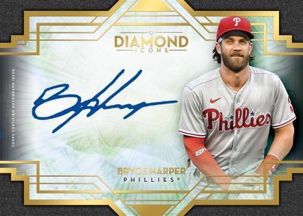 Diamond Icons Auto Bryce Harper MOCK UP - Checklistcenter.com