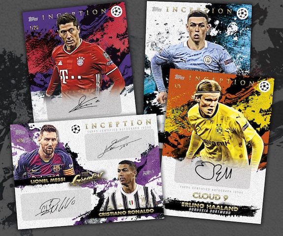 2020-21 Topps Inception UEFA Champions League - Soccer Card Checklist