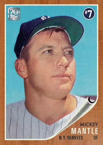 2021 Topps Mickey Mantle Collection - Baseball Card Checklist