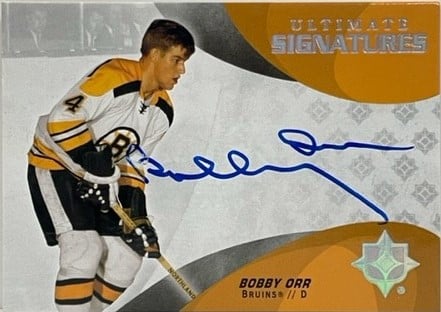 Ultimate Signatures Bobby Orr - Checklistcenter.com