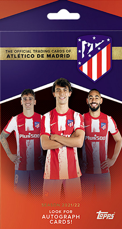 2021-22 Topps Atletico Madrid Team Set - Soccer Card Checklist