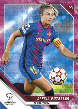 2021-22 Topps Chrome UEFA Women's Champion League - Soccer Card Checklist