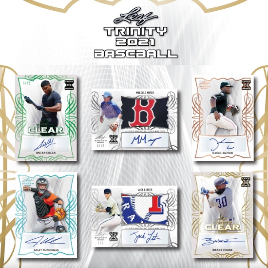 2021 Leaf Trinity Baseball - Baseball Card Checklist