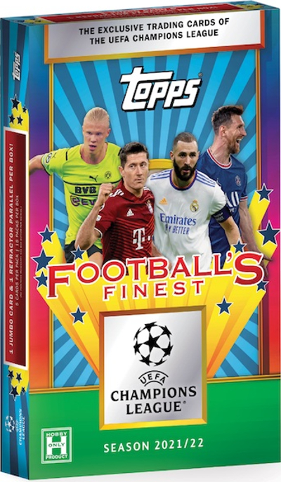 2021-22 Topps Football's Finest Flashbacks UEFA - Soccer Card Checklist