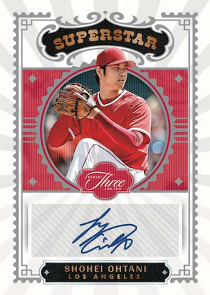 Superstar Signatures Shohei Ohtani MOCK UP - Checklistcenter.com