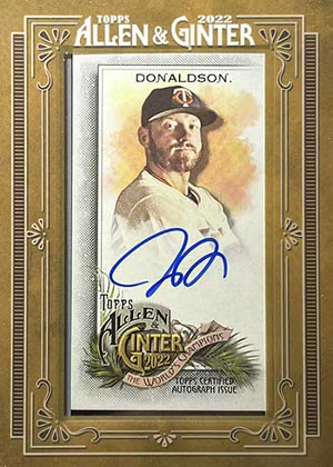 2022 Topps Allen & Ginter - Baseball Card Checklist