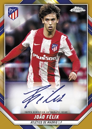 2021-22 Topps Chrome Atletico de Madrid Team Set - Soccer Card Checklist