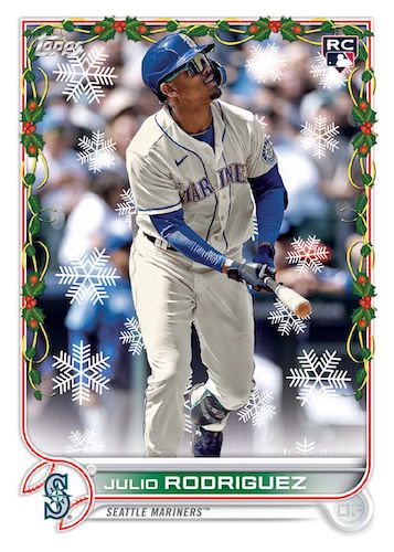 2022 Topps Holiday Mega Box - Baseball Card Checklist
