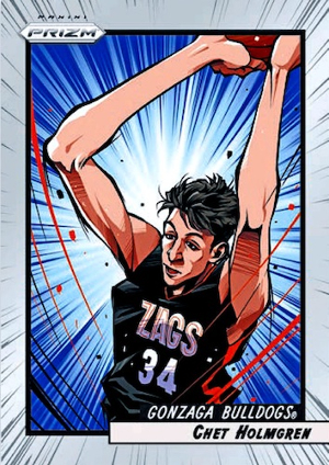 Manga Chet Holmgren MOCK UP - Checklistcenter.com