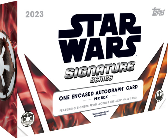 2023 Topps Star Wars Signature Series - Entertainment Card Checklist